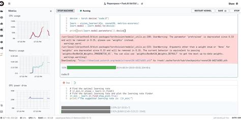 Paperspace Does Not Use Gpu Except For Fastai Examples Fastai Fastai Course Forums
