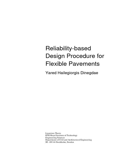 reliability based pdf reliability engineering fracture
