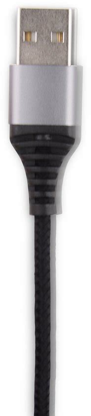 USB C Kabel 1 5M Autolader USB C Krulsnoer Type C Voor Auto Gevlochten Nylon Bol Com