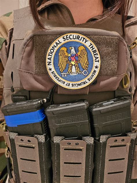 National Security Threat Patch T97 Industries