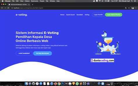 Aplikasi Voting Berbasis Web PHP