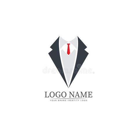 Tuxedo Logo Template Vector Icon Illustration Design Vector Stock