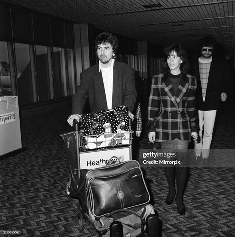 George Harrison And His Wife Olivia Harrison At London Airport News