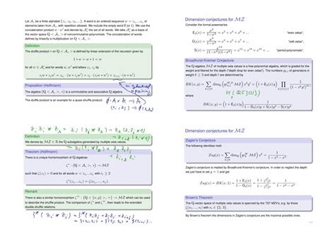 pdf multiple zeta values math uni hamburg de · multiple eisenstein