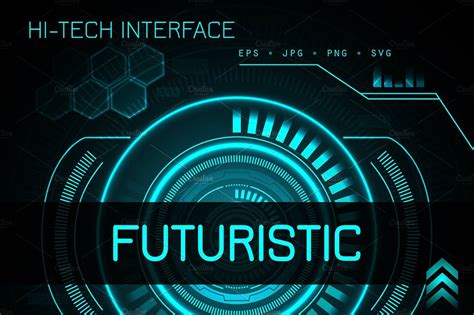 Hi Tech Futuristic Design Templated