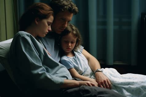 Cerrado En Un Niño Triste Con Sus Padres Foto Gratis
