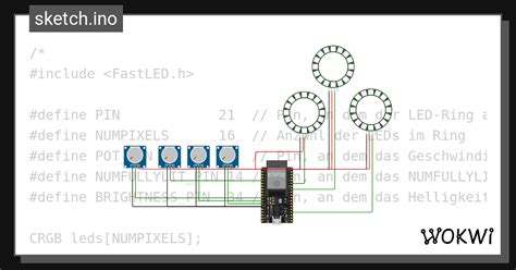 led circle 1 led copy 10 wokwi esp32 stm32 arduino simulator