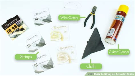 Ways To String An Acoustic Guitar WikiHow