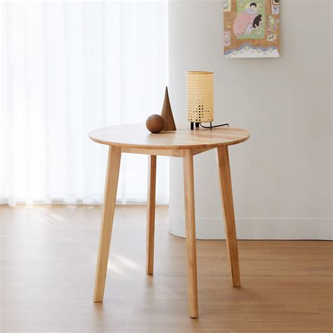 Livinia Canberra 276 Round Wooden Dining Tablesmall