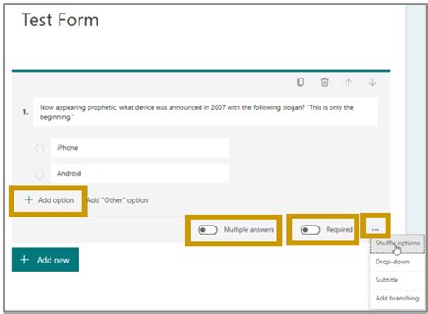 Microsoft Forms Create A Form And Adding A Style DotCIO IT Services And Support Center