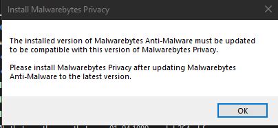 RESOLVED Malwarebytes And Malwarebytes VPN Wont Let Me Install The Vpn Malwarebytes For