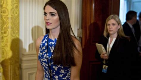 Hope Hicks La Bella Asesora Que Susurra Al Oído De Trump