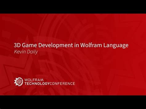 free video 3d game development in wolfram language from wolfram