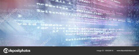 Digital Composite Coding Text Transition Stock Photo By Vectorfusionart 185828616