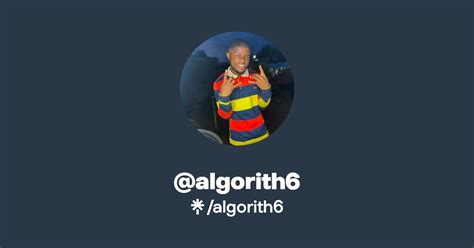 Algorith6 Linktree