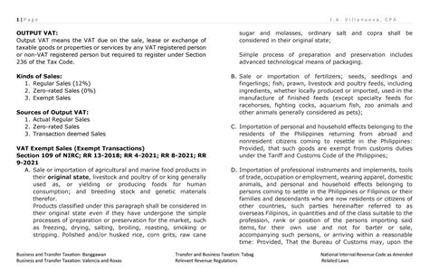 2 Output Vat For Example We Can Make Judgement By Seeing Someone