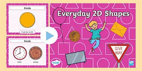 Everyday 2d Shapes Powerpoint Teacher Made Twinkl