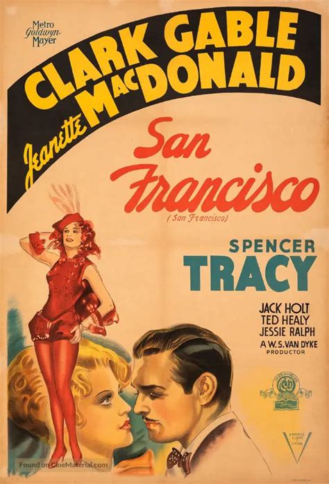 San Francisco 1936 Argentinian Movie Poster