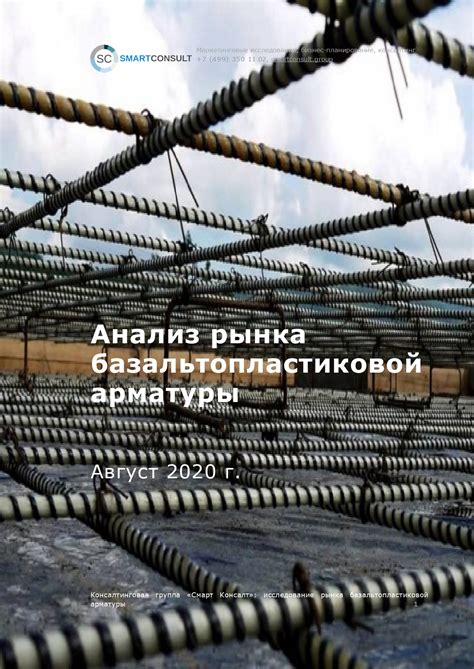Анализ рынка базальтопластиковой арматуры РБК Магазин исследований