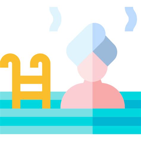 Bath Basic Straight Flat Icon