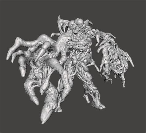 Stl 文件 Re7 Mutated Lucas Miniature Model For Horror Or Fantasy Games