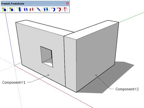 Make A Hole In The Component Pro Sketchup Community