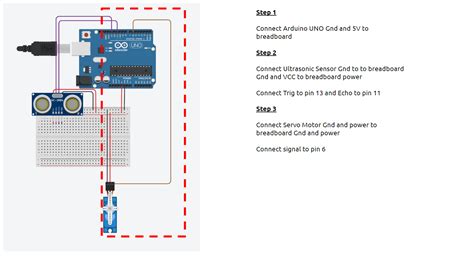 Ultrasonic Distance Measurement With LED And Servo Motor IAAC BLOG