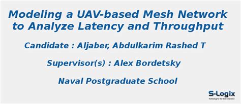 modeling a uav based mesh network phd thesis s logix
