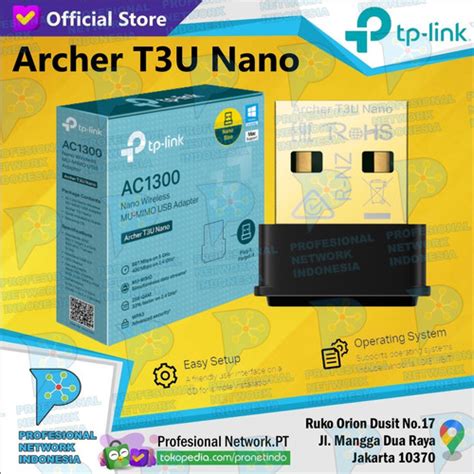 Jual TP LINK Archer T U Nano AC Nano Wireless MU MIMO USB Adapter T U Jakarta Pusat