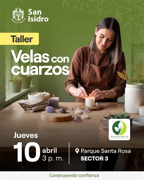 Municipalidad Sanisidro94aniversario 🕯️aprende A Crear Velas