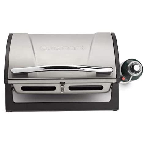 Cuisinart Outdoors Grillster Portable Propane Gas Grill In Stainless
