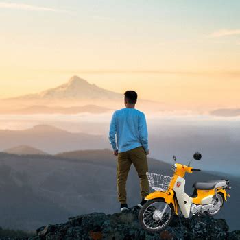 カブでコーヒー 雲海ツーリング in タイ CUBれてます