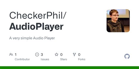 Github Checkerphil Audioplayer A Very Simple Audio Player