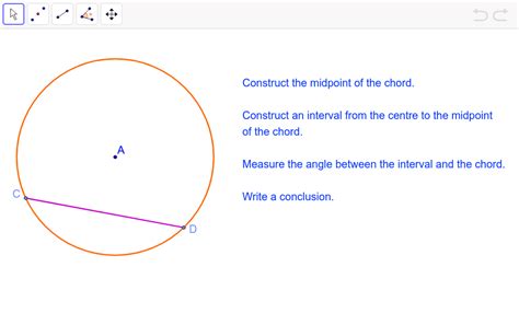 Circle Theorem GeoGebra