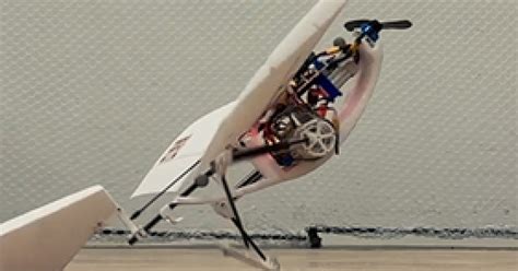 새처럼 걷고 뛰고 나는 항공 로봇 [숏폼]