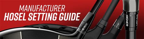 How To Adjust Your Hosel Settings 2nd Swing Golf
