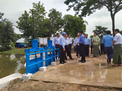 စိုက်ပျိုးရေး၊ မွေးမြူရေးနှင့်ဆည်မြောင်းဝန်ကြီးဌာန ဒုတိယဝန်ကြီးဦးဗိုလ်ဗိုလ်ကျော်နှင့်အဖွဲ့ နတ