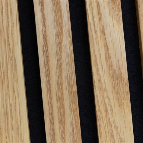 Natural Oak Acoustic Slat Panel 945 Sample Luxewall