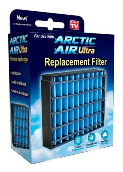 As Seen On Tv Arctic Air Pur Chill Replacement Filter For Use With