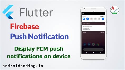 Push Notification With Firebase Using Flutter By Hassankamal4 Fiverr
