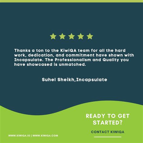 Niranjan Limbachiya On Linkedin Kiwiqa Softwareproductcompanies Highgrowthstartups Testimonial…