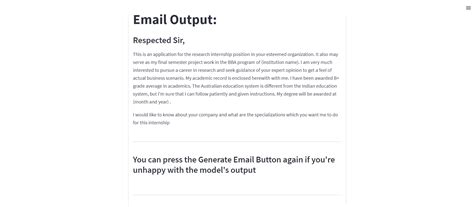 Github Hetvi 1905emailgenerator19 An Automatic Email Generator