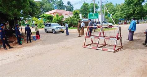 မင်းလှမြို့၌ Stay At Home သတ်မှတ်စည်းကမ်းများနှင့်အညီ လိုက်နာမှု ရှိ မရှိ စစ်ဆေးဆောင်ရွက