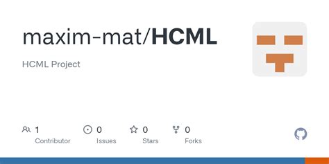 GitHub Maxim Mat HCML HCML Project