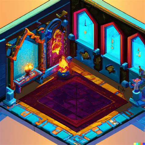 Tiny Isometric Room Fantasy Style Dall·e Prompt Promptbase