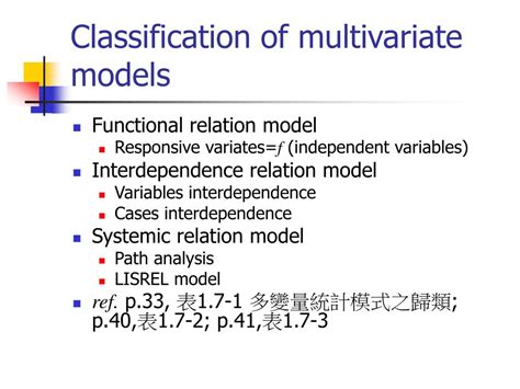 Ppt Multivariate Statistical Analysis Powerpoint Presentation Free