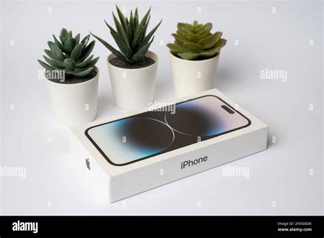Iphone Pro Max In Space Black Color In Box In Apple S Latest Phone The Dynamic Island Is