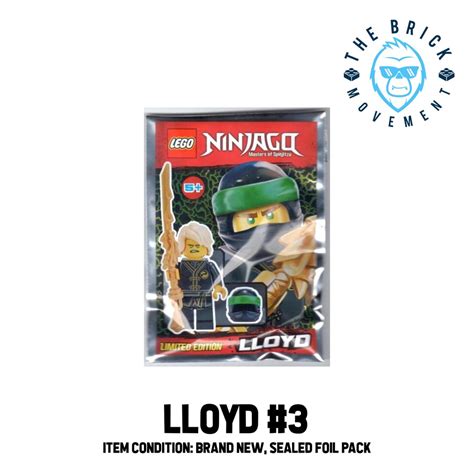 LEGO NINJAGO Lloyd Foil Pack Shopee Philippines