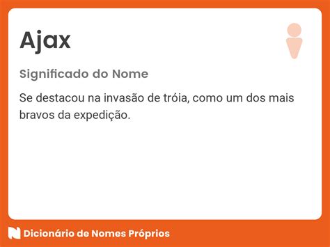 Significado do nome Ajax Dicionário de Nomes Próprios