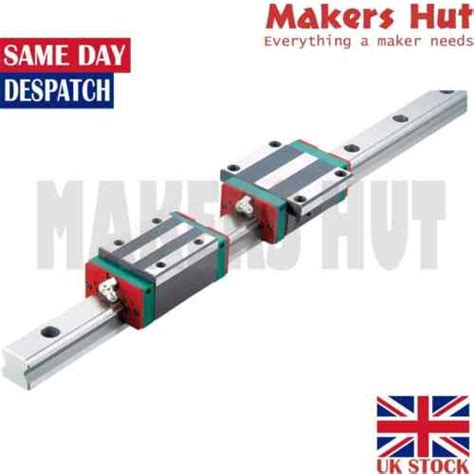 Genuine Hiwin Linear Guide Rail 2x Blocks Cnc Hgh 15 20 25 30